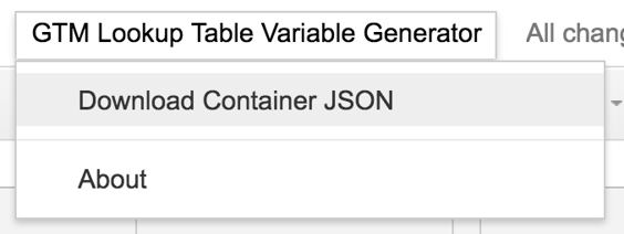 GTM Match Table Variable Generator (Lookup Tables & Beyond)