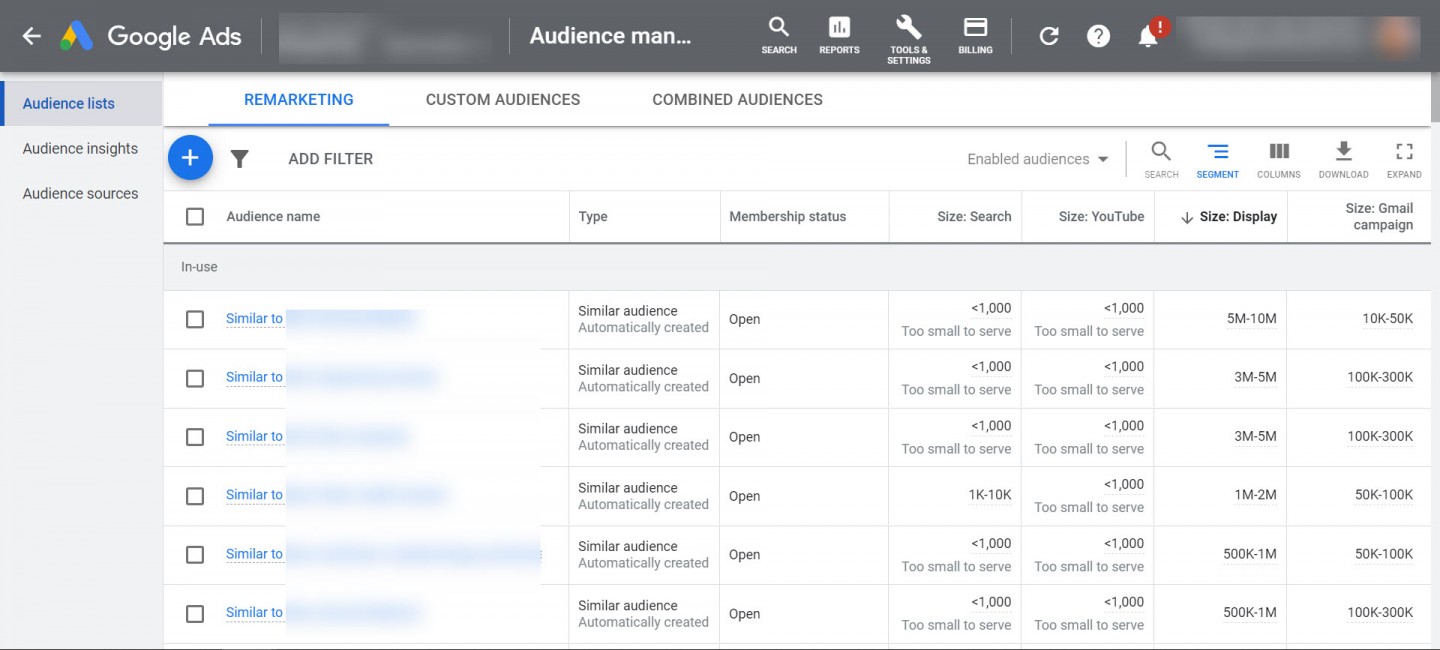Google Ads Guide: Creating, Managing & Leveraging Audiences