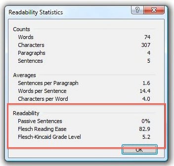 How to Check Content Reading Level in Word (for PC and Mac)