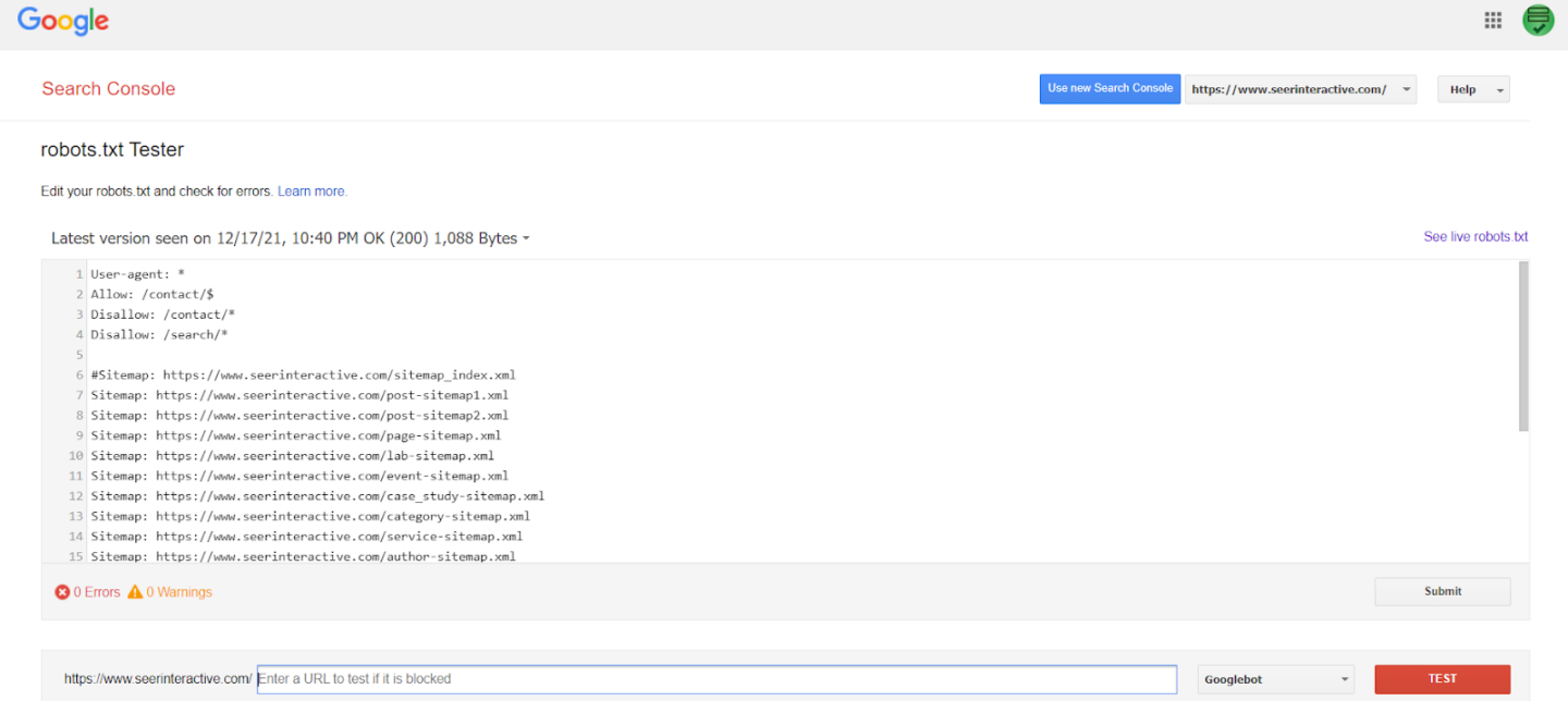 What is Robots.txt? A Guide for SEOs | Seer Interactive