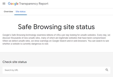 Page Experience Update: Safe Browsing