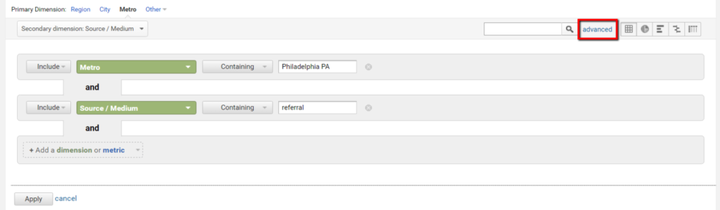 Using Primary & Secondary Dimensions in Google Analytics