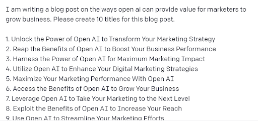Leveraging OpenAI for Effective Marketing Strategies | Seer Interactive ...