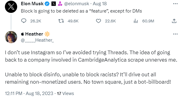 X (FKA Twitter) vs Meta Threads | Seer Interactive