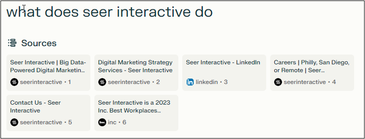 SEO for AI Search Engines | A Seer Interactive Early POV